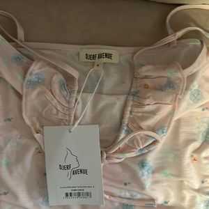 Djerf Avenue | Intimates & Sleepwear | Go Slow Pajama Set Summer Island ...